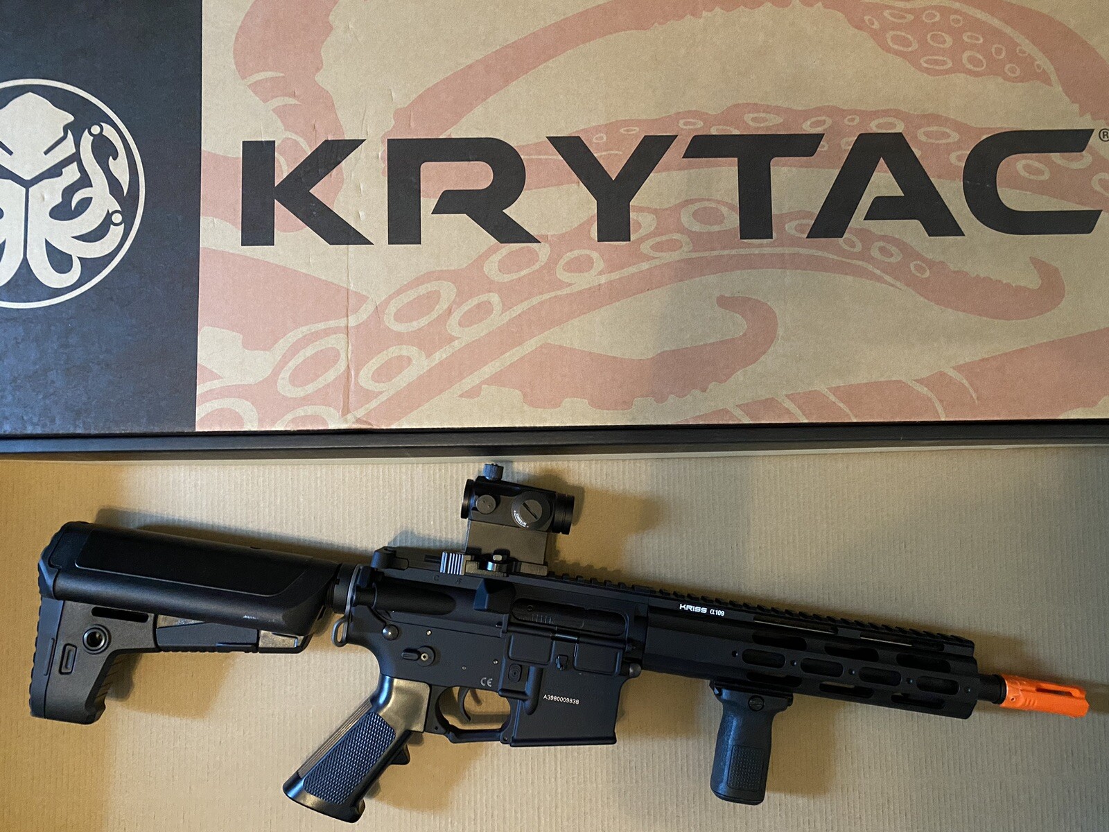 Airsoft AEG Krytac Alpha CRB Airsoft Electric Gun | eBay