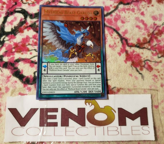 1x (M/NM) - Mythical Beast Garuda - EXFO-EN023 - Ultra Rare - Unlimited ...