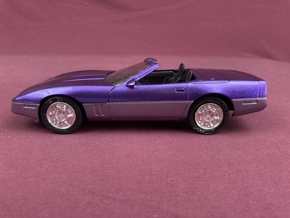 Custom Painted 1990 Corvette Convertible 2 Tone Metallic Purple Dealer ...