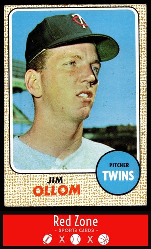 1968 Topps - #91 Jim Ollom EX | eBay