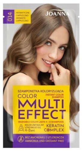 Joanna Multi Effect Keratin Complex Colour Shampoo Dye Sachet - Buy 2 ...