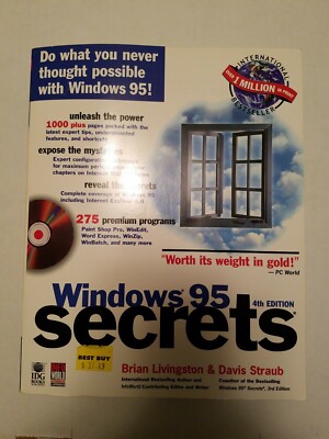 Windows® 95 Secrets® Livingston, Brian, Straub, Davis Paperback ...