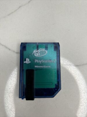 MadCatz Sony PlayStation 2 PS2 MagicGate Memory Card Blue 8MB | eBay