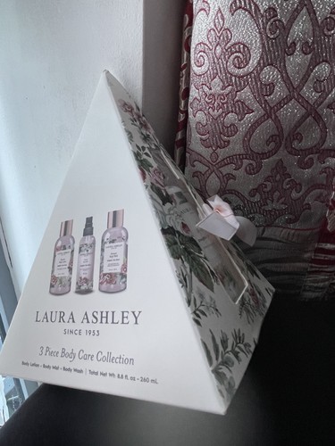 Laura Ashley 3 pcs Body Lotion, Body Mist, Body Wash Valentine’s gift ...
