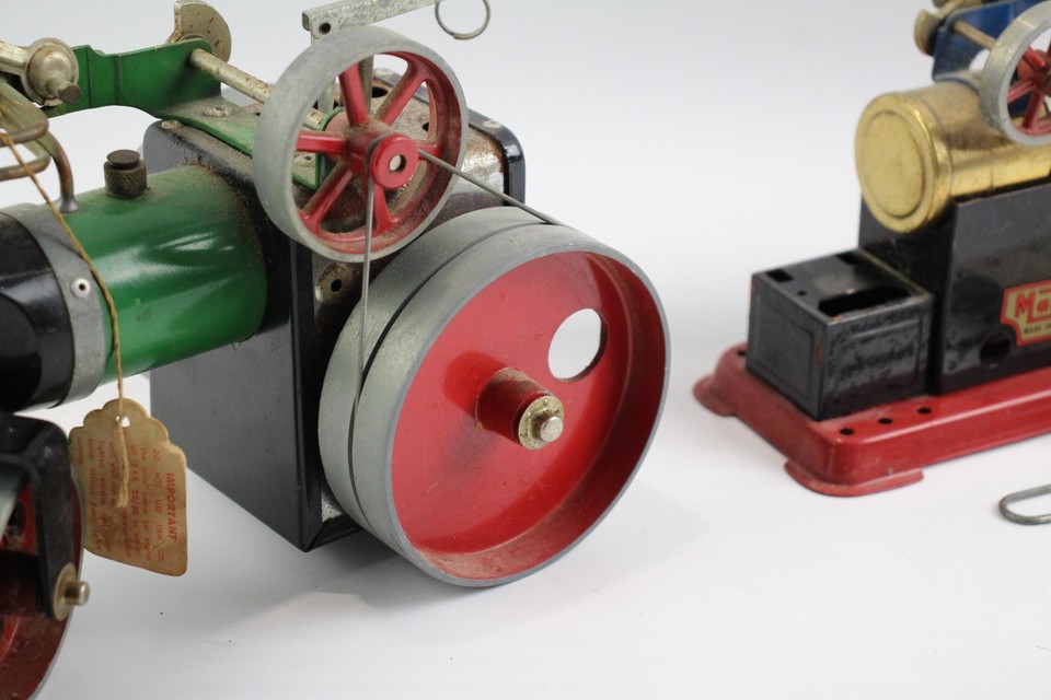Mamod Steam Roller Traction Engine SR1A & Stationary Engine Made In ...