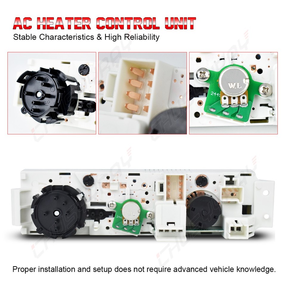 A/C Heater Climate Control Module For 08-22 Chevy Express GMC Savana ...