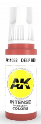 AKI-11088 AK Interactive Deep Red 3G Acrylic Paint 17ml Bottle | eBay