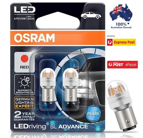 OSRAM LED BAY15D 1157 P21/5W LED CAR UTE BRAKE STOP TAIL LIGHT SL ...