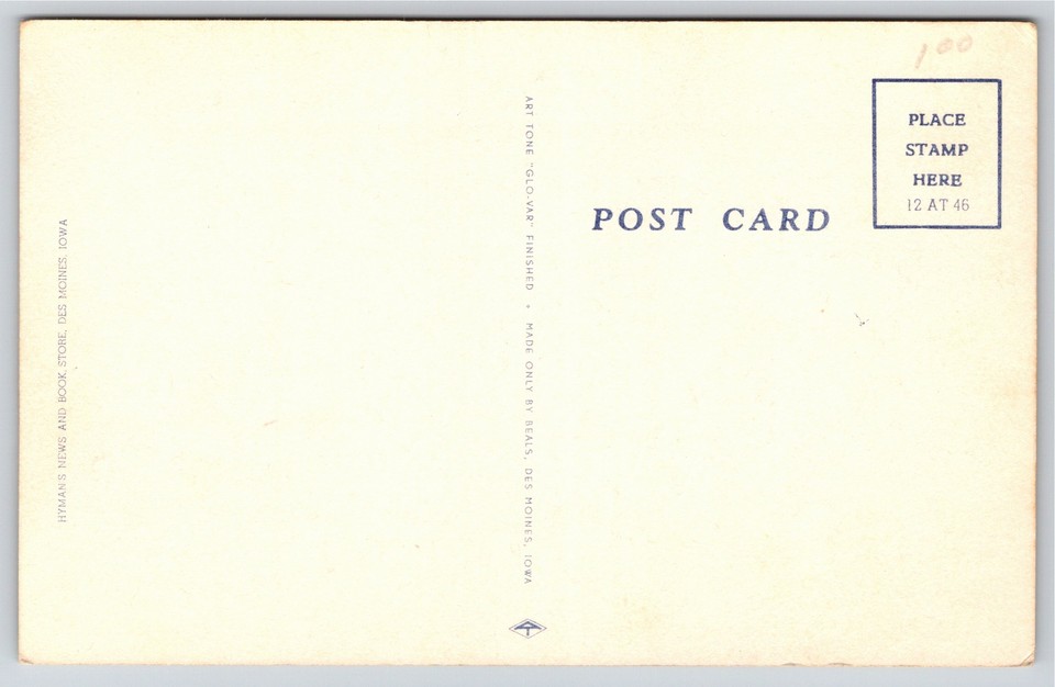 Des Moines Iowa~Birdland Swimming Pool~Vintage Linen Postcard | eBay