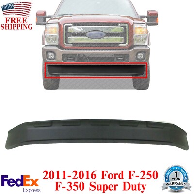 Front Lower Valance Air Deflector Textured For 11-16 Ford F-250 F-350 ...