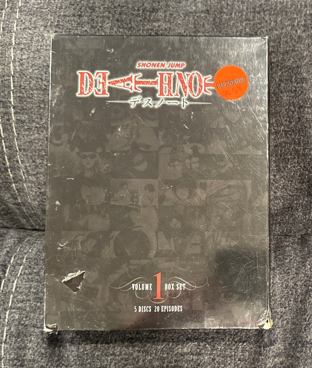 Death Note - Box Set 2 (DVD, 2009, 5-Disc Set) for sale online | eBay