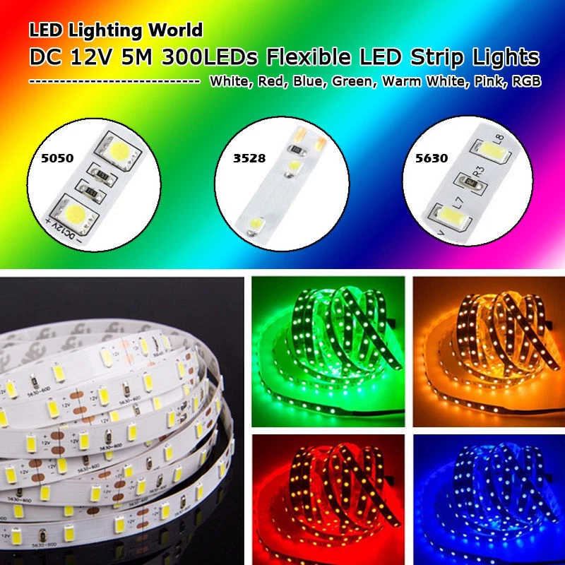 Led Light Strip 5050 Vs 3528 | Shelly Lighting