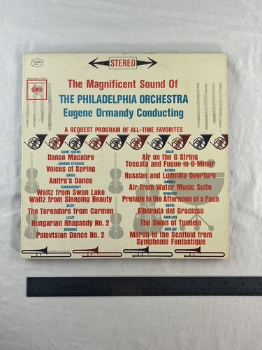 EUGENE ORMANDY PHIL ORCH Magnificent Sound PHS1 6i Masterworks LP Vinyl ...