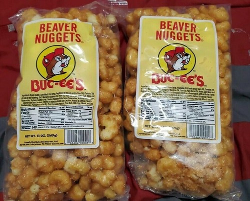 8X New bags 13 Oz BUC-EE'S Beaver Nuggets Sweet Corn Puff Snack Texas ...