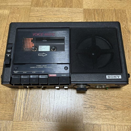 Sony TCM-5000EV Cassette Recorder Portable Player | eBay