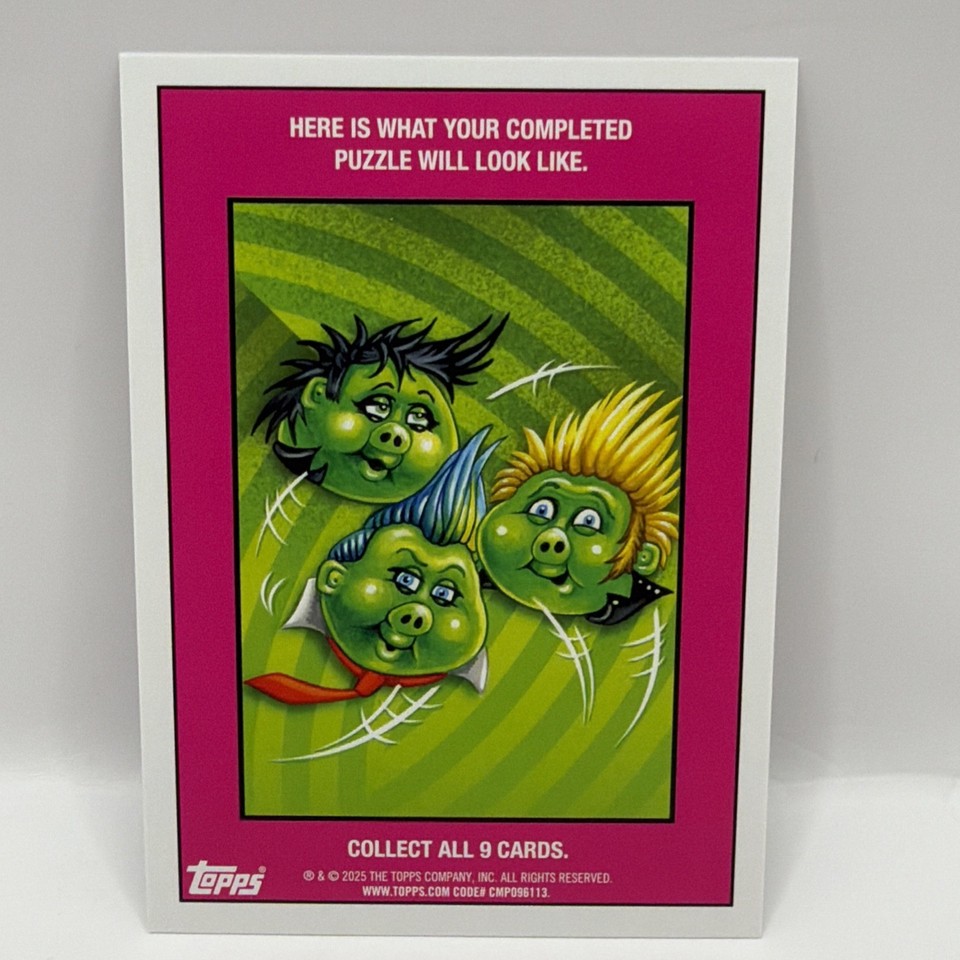 Destructive DONNIE 2024 Topps GPK Green Day Garbage Pail Kids #42b | eBay