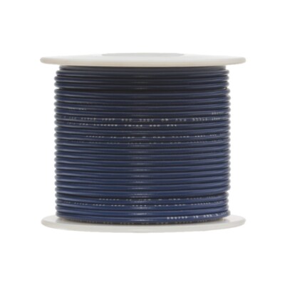 16 AWG Stranded Hook Up Wire, Blue, 100 ft, 0.121" Dia, UL3173, 600V | eBay