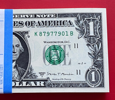 NEW 2017A $1 DOLLAR BILL ( DALLAS K ) UNCIRCULATED | eBay