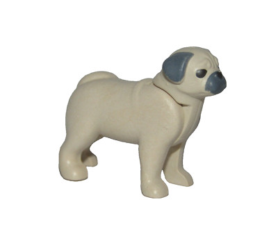 Playmobil Miniature Pug Pakkun Lap japanese Dog Pug Ninken Kakashi Pet ...