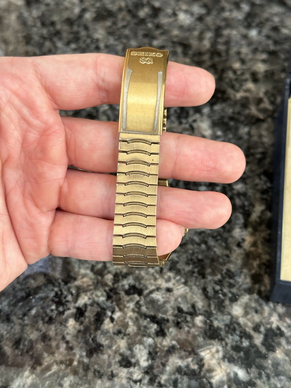 Vintage Seiko SQ 100 Quartz 6923-7059 Day Date Gold Watch with Box ...