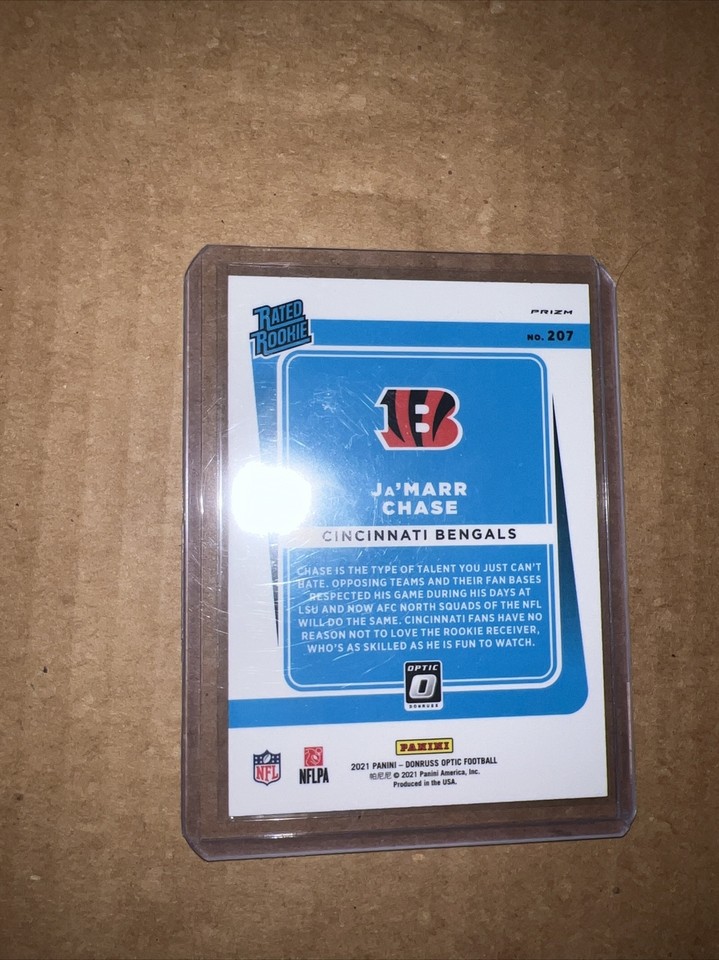 JAMAR CHASE ROOKIE PINK OPTIC HOLO | eBay