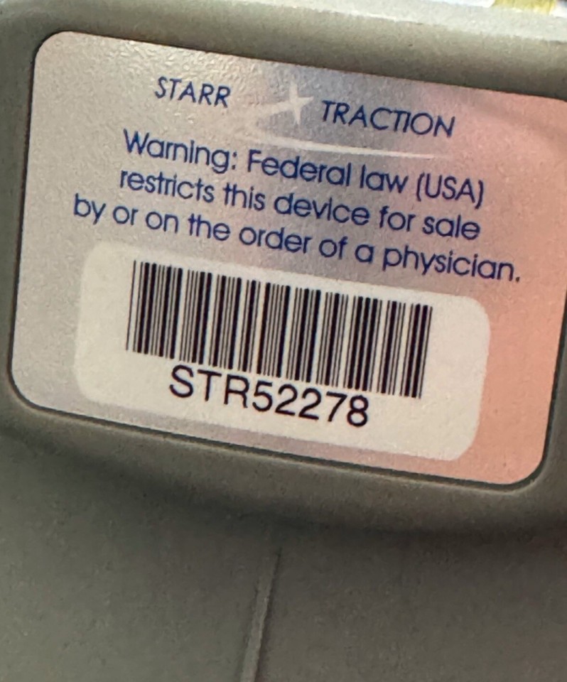 Starr / Star Traction Deluxe Cervical Traction Neck Device | eBay