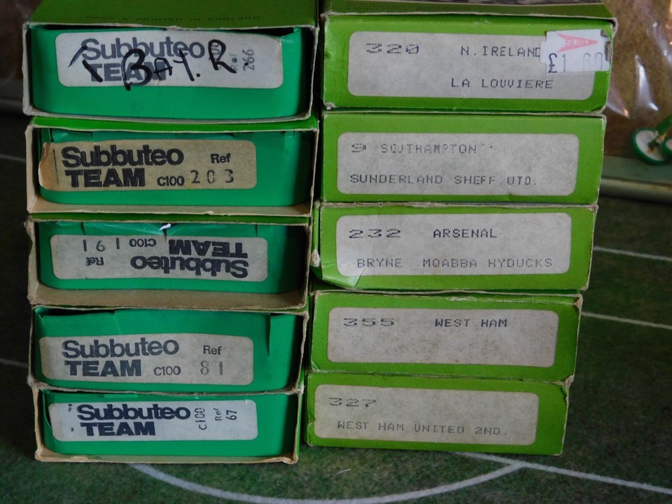 80s VINTAGE SUBBUTEO - CLASSIC LIGHTWEIGHT ORIGINAL BOXES X 10 !! | eBay UK