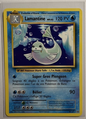 Lamantine 29/108 Rare Évolutions XY 2016 | eBay