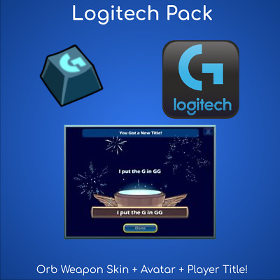 Brawlhalla Logitech Pack: Orb Skin, Logitech G Avatar, I put the G in ...