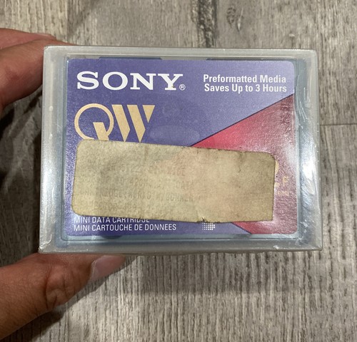 Two Sony QW QIC-WIDE, QW5122F Mini Data Cartridge 200MB 2 pack sealed ...