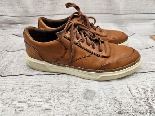 Allen Edmonds BURKE Casual Mens Leather Casual Lace-Up Sneakers 10.5 D ...