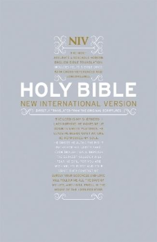 New International Versio NIV Popular Hardback Bible with Cross ...