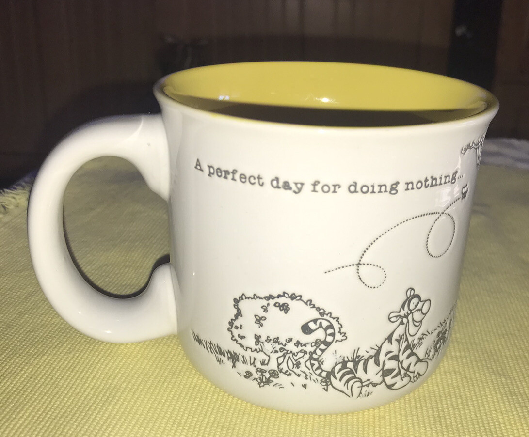 Disney Winnie the Pooh A Perfect Day for Doing Nothing 16oz. Mug Cup by ...
