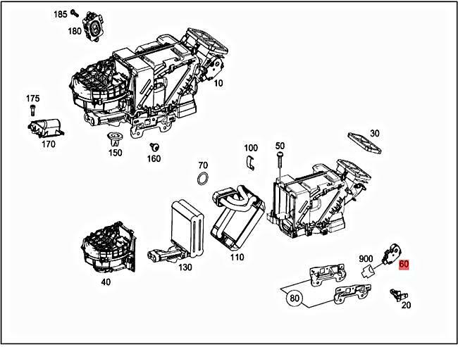 Genuine MERCEDES X222 A217 C217 W463 G-CLASS W463 Stepper motor ...