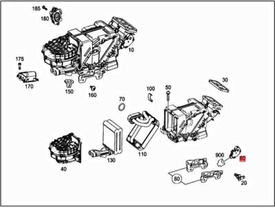 Genuine MERCEDES X222 A217 C217 W463 G-CLASS W463 Stepper motor ...