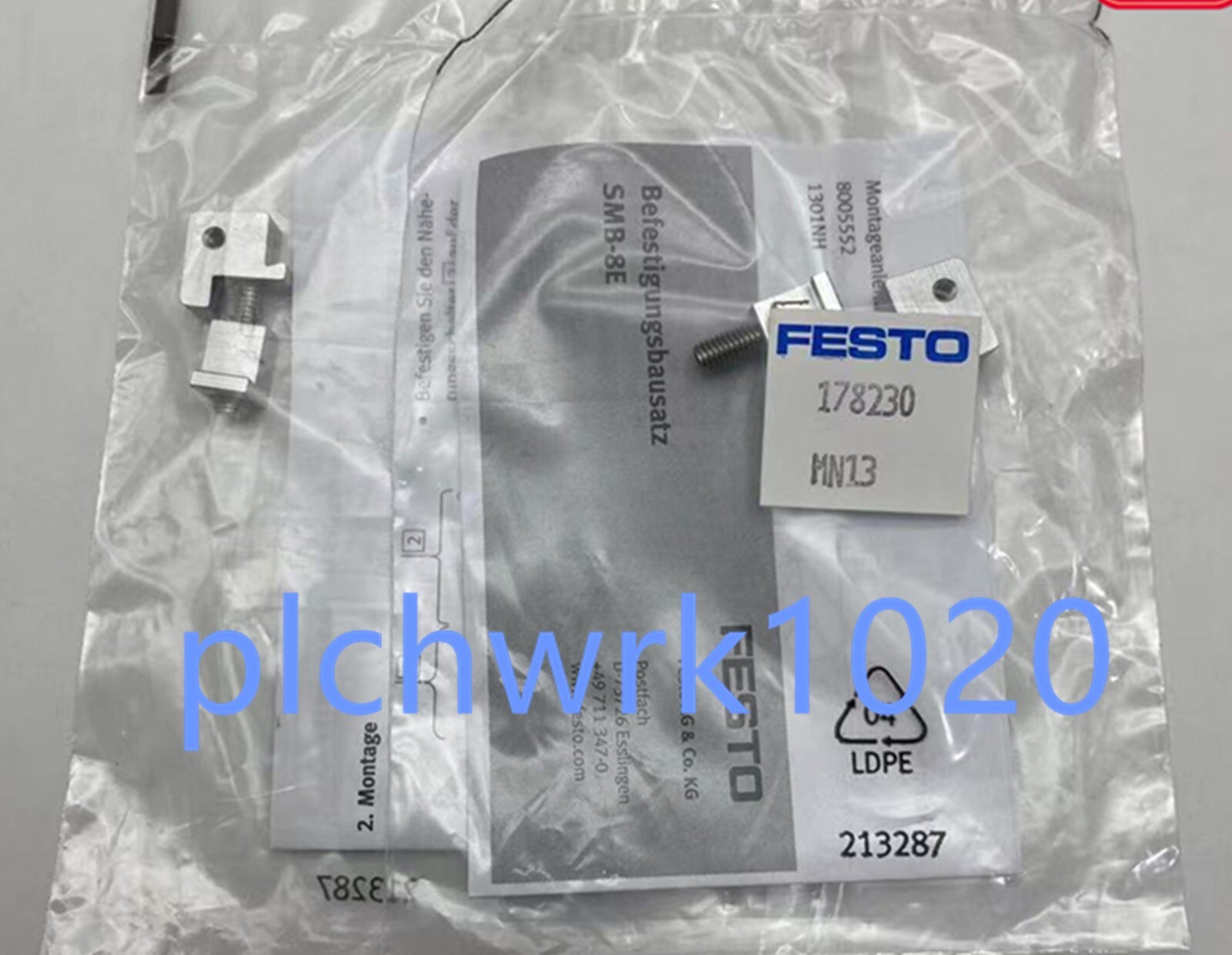 1 PCS NEW IN BOX Festo magnetic switch mounting assembly SMB-8E 178230 ...