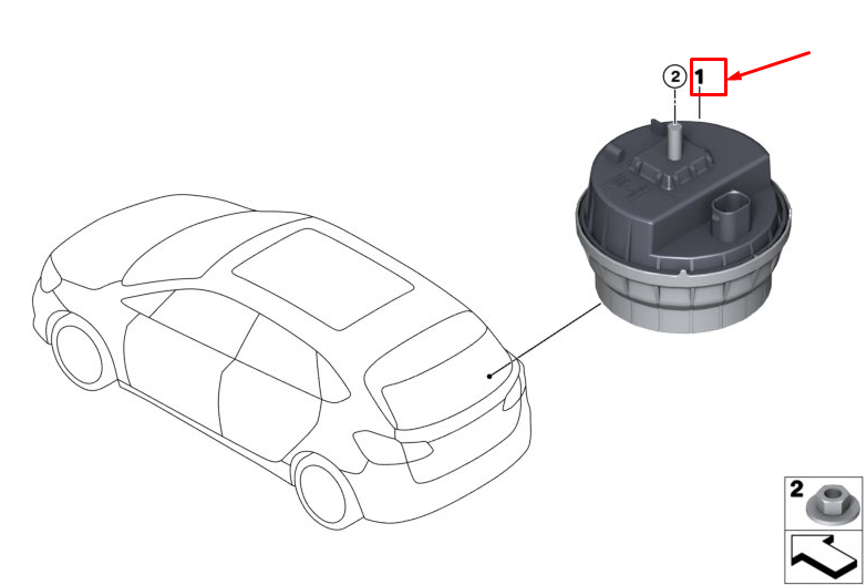 BMW X3 G01 Anti-Theft Alarm Siren 65759383320 NEW GENUINE | eBay