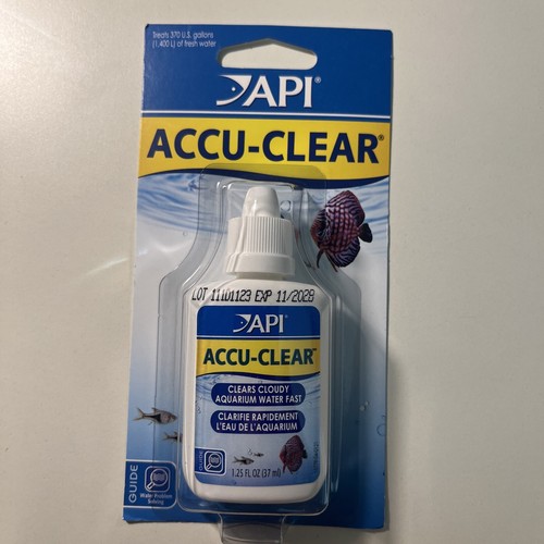 API Accu-Clear Carded Quickly Clears Cloudy Water for Aquarium 1.25 ...