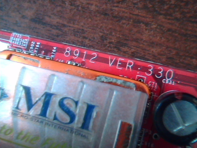 MSI AGP Video Card 8912 Ver:330 NVIDIA GeForce FX 5600 8912-040 | eBay