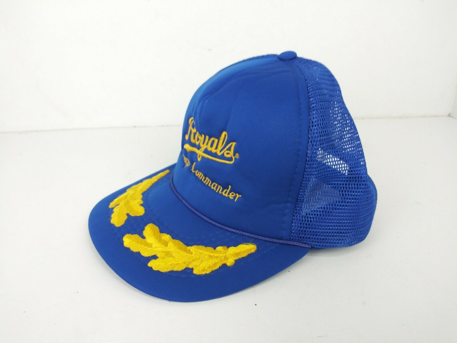 Vintage KC ROYALS Group Commander Rope front Oak leaf… - Gem