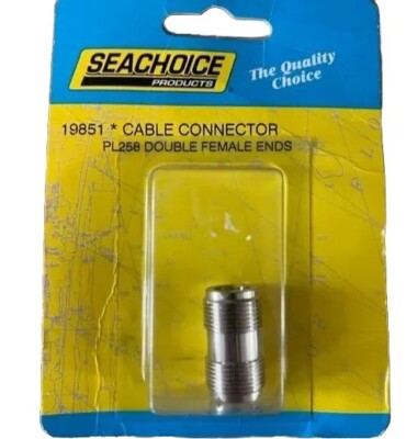 Sea Choice 19851*Cable Connector PL258 Double Female Ends | eBay UK