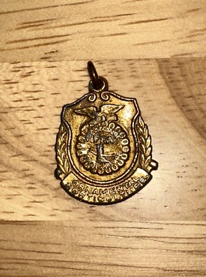 Vintage FFA Ornamental Horticulture Award Pendant Charm Gold Tone | eBay