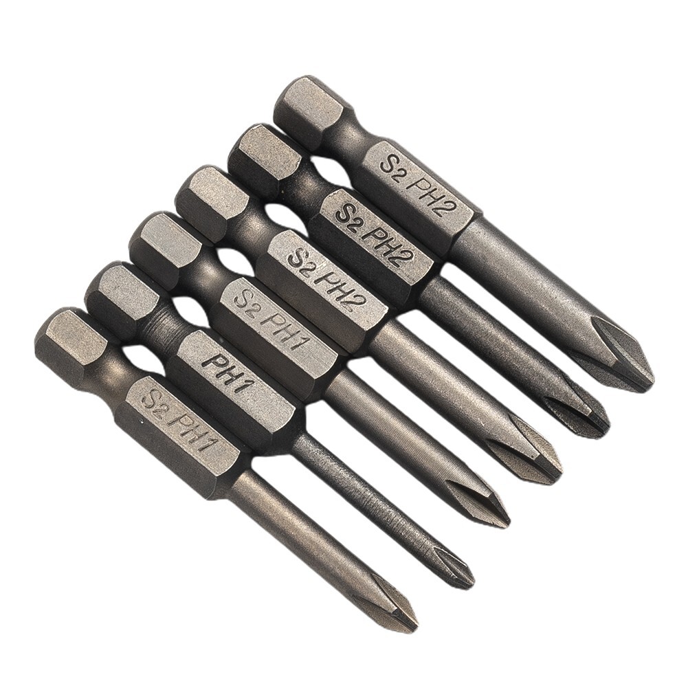 Screwdriver Bits Single Head Φ3.0 - Φ6.0 50mm / 2inch Long 6.35mm / 1/4 ...
