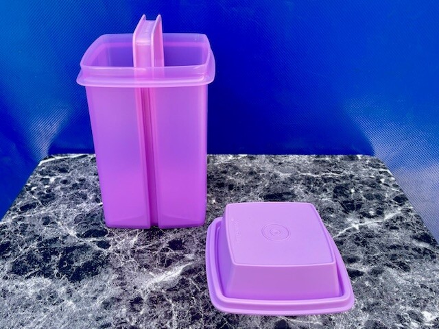 Tupperware Square Container Pick A Deli Pickle Jalapeño Olive Keeper 8 ...