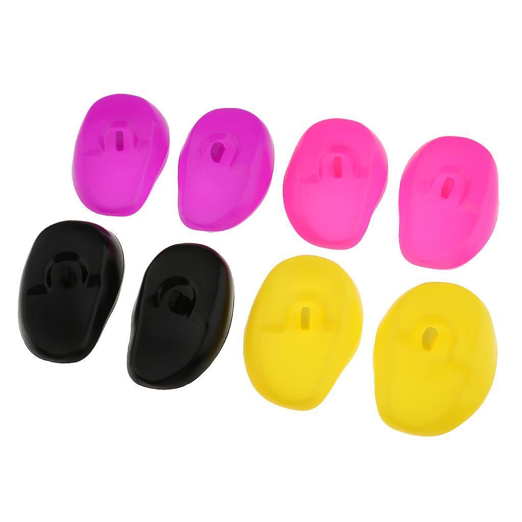 8x Silicone Ear Washing Cap Salon | eBay