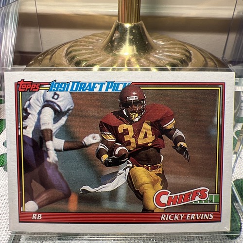 1991 Topps #200 RICKY ERVINS RC Washington Redskins ~C5A | eBay