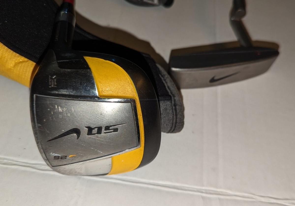 Nike Tiger Woods TW Putter & Sasquatch SQ Junior Fairway Nike Tiger Woods TW Putter & Sasquatch SQ Junior Fairway