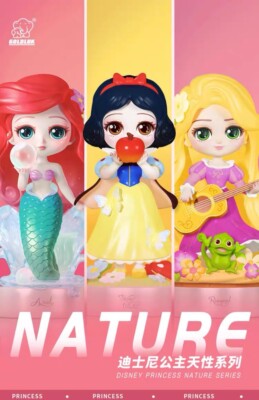 Goldlok Disney Princess Nature Series Snow White Ariel Rapunzel Figure ...
