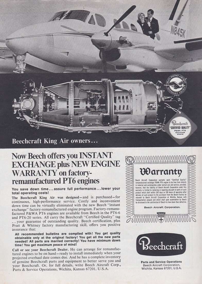 Beechcraft King Air Aircraft engine ad 3/28/2023g | eBay