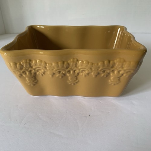 Temp-tations By Tara Country Lace Yellow Rectangle 6.5” Bakeware | eBay
